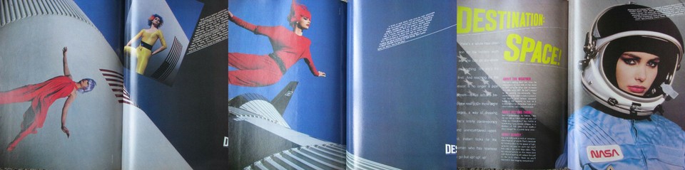 1983 HARPERS BAZAAR Paulina Porizkova Jerry Hall Bitten Knudsen Barbara ...