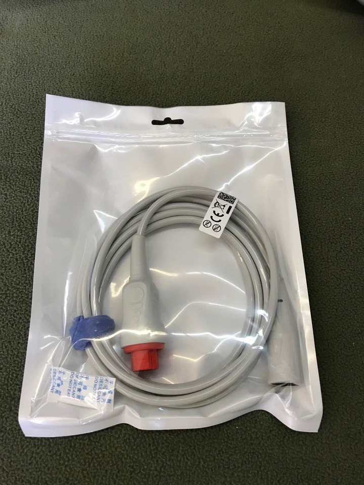 Invasive Blood Pressure Cable Fits GE Datex Ohmeda IBP Medex Abbott CB ...