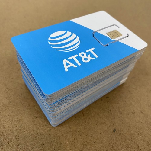 AT&T 5G SIM Cards 3-in-1 6533C Lot of 71. SOME HAVE WRITING/STICKERS | eBay