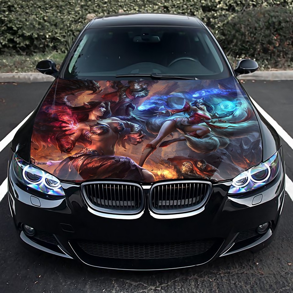 Girls War Hood Wrap Decal Vinyl Sticker Film Color Graphic Custom Any ...