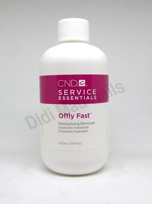 CND Shellac OFFLY FAST Moisturizing Nail Gel Remover 222ml 7.5oz ...