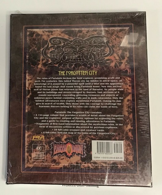 Earthdawn Ser.: Parlainth : An Earthdawn Campaign Set by FASA ...