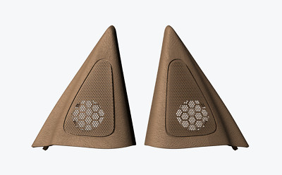 Mercedes Benz Door Mirror Triangle Covers | eBay