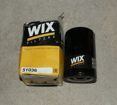 WIX Filters 51036 Oil Filter NEW In Box | eBay