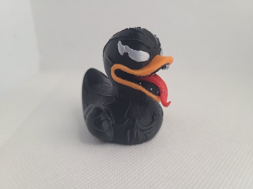 Venom Duck 3D Printed Fanart Mini Size Marvel Comic Book Spiderman | eBay