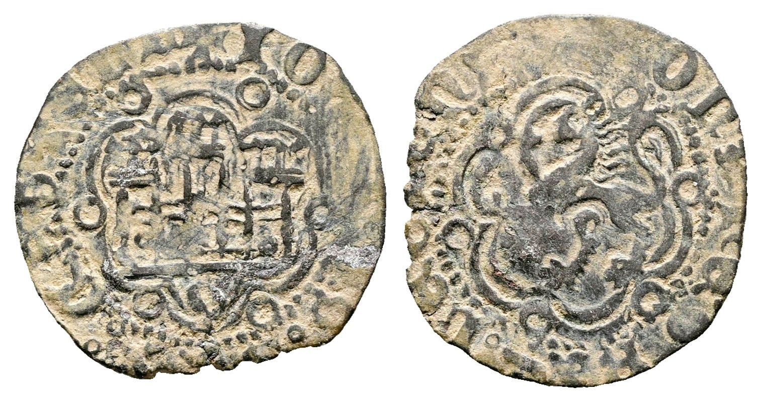 Spain AD 1430-1500 Maravedi, 1.90 g ~ Ex. Auction coin | eBay UK