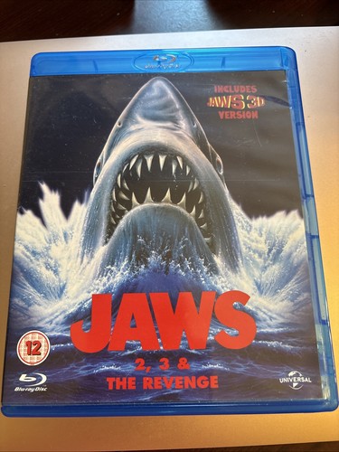 Jaws Box Set (Jaws 2, Jaws 3 & Jaws: The Revenge) [Blu-ray] [1978 ...