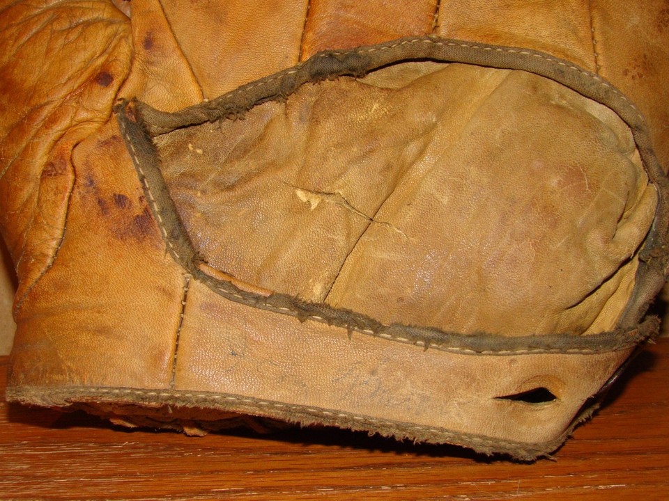 Antique Vintage LHT Split Finger One Inch Web Baseball Glove Mitt | eBay