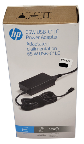 NEW Genuine HP 65W Laptop USB-C LC Power Adapter Charger | eBay
