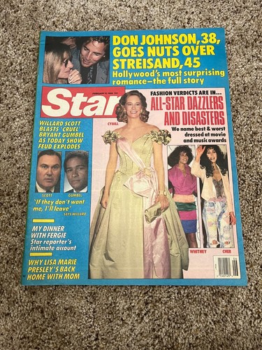 Star tabloid Feb 9, 1988 Don Johnson Cybill Shepherd | eBay