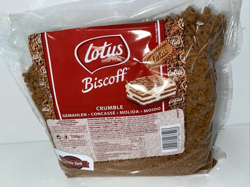 Lotus Biscoff Crumble 750g Cinnamon Flavour Biscuit Crumb For Topping ...