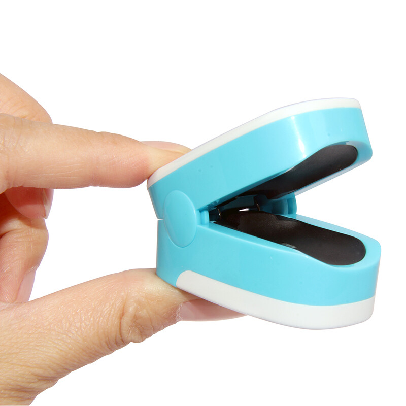SPO2 Finger Tip Pulse Oximeter PR Meter Blood Oxygen Saturation Monitor ...