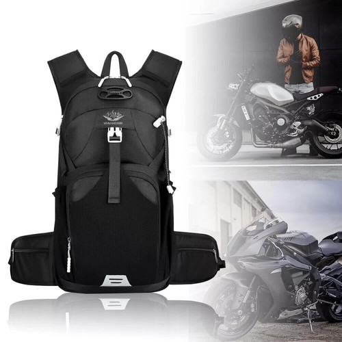 Motorcycle Backpack Waterproof Bag Soft Shell Backpack Oxford Riding ...