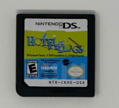 Hotel For Dogs - Nintendo DS GAME Cart Only TESTED AUTHENTIC 2DS KIDS ...