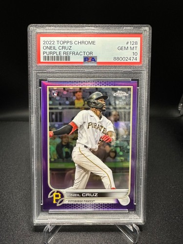 2022 Topps Chrome - Oneil Cruz #128 Purple Refractor /250 (RC) for sale ...