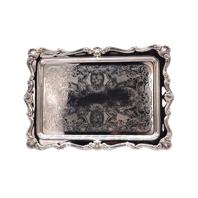 Platters & Trays - Silverplate Rectangular