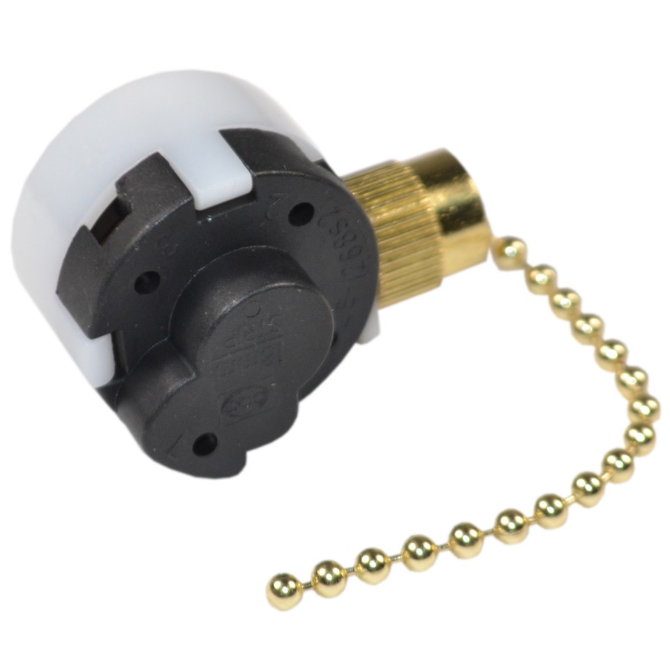 HQRP Ceiling Fan 3-Speed 4-Wire Control Switch for Hampton Bay Ceiling ...