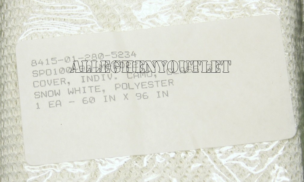 Lot of 3 INDIVIDUAL SNOW CAMO COVER NET SNIPER VEIL Netting Blind WHITE ...