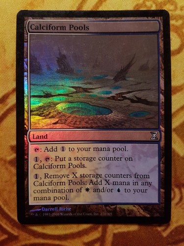 MTG - Time Spiral - Calciform Pools *FOIL* (land, uncommon) - played | eBay