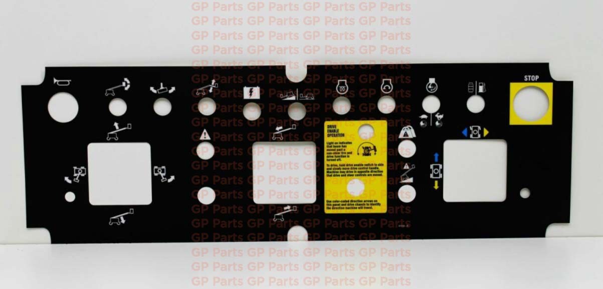 Genie 82456, DECAL - PLATFORM CONTROL PANEL, S60 | eBay UK