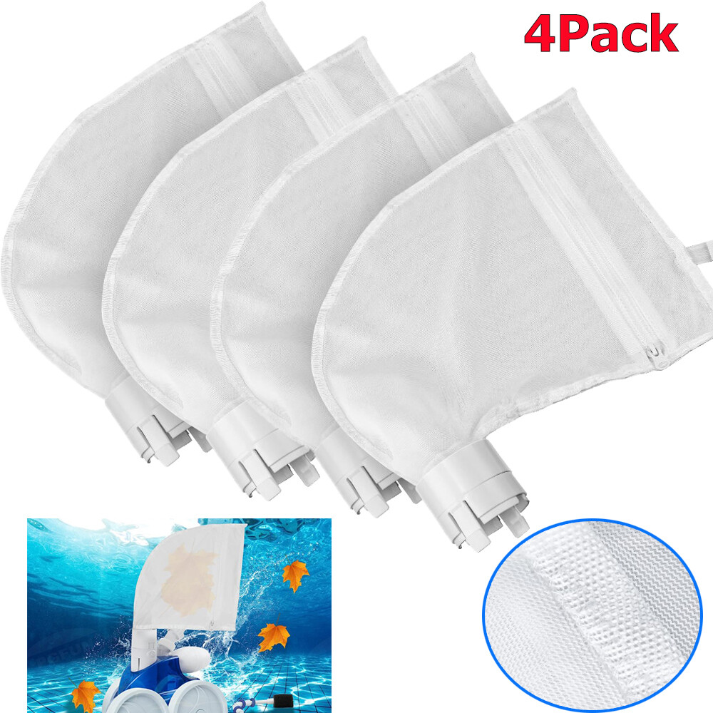4 Pack Pool Cleaner Bags All Purpose Filter Bag for Polaris 280 480 ...