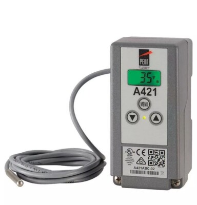 JOHNSON CONTROLS A421GBF-02C Electronic Temp Control,A99 Sensor | eBay