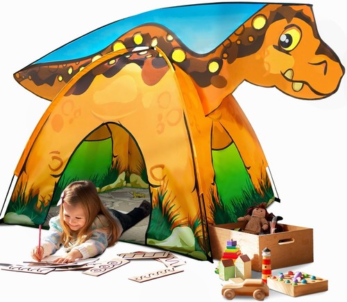 Toysical Dinosaur Discovery Kids Play Tent - Fun & Imaginative Indoor ...