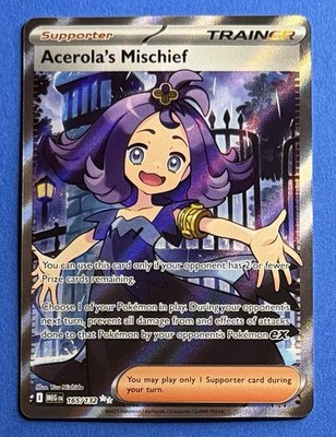Acerola's Mischief 165/132 Me01: Mega Evolution Holo Pokemon TCG Full ...