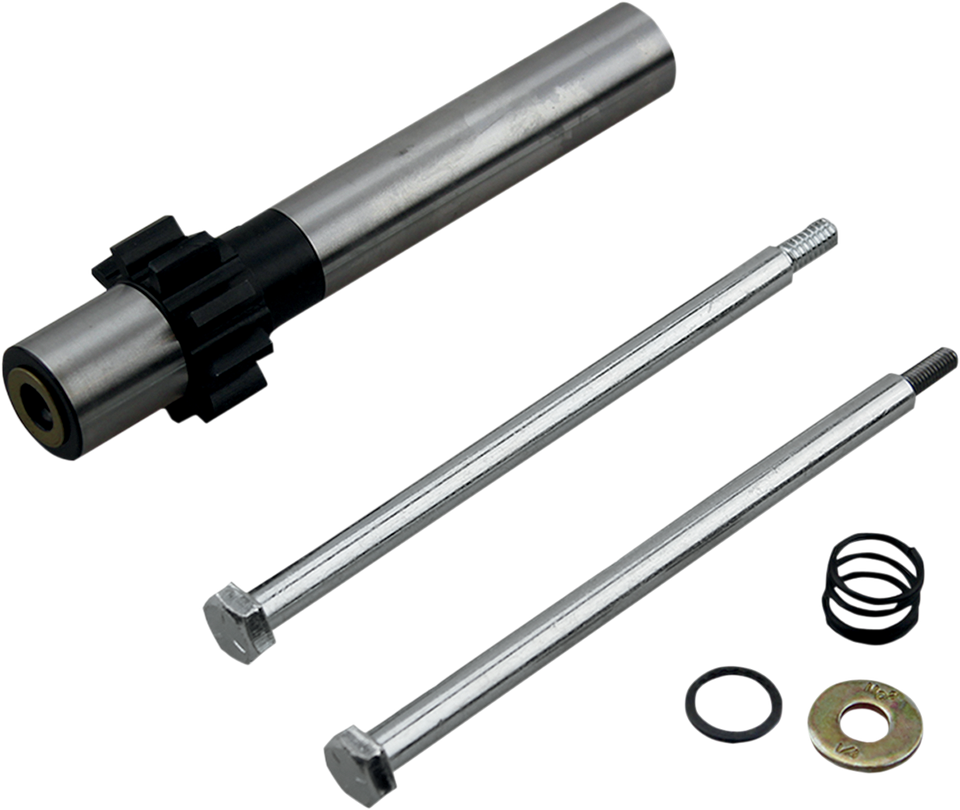 Drag Specialties 1-Piece Replacement Jackshaft Assembly 9 Tooth Large ...