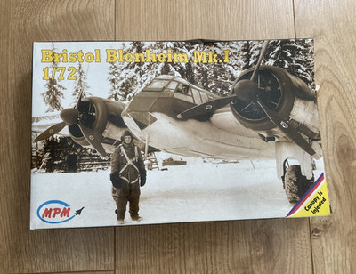 L283 MPM Model Kit 72500 - Bristol Blenheim Mk I - 1/72 - Pts Sealed ...