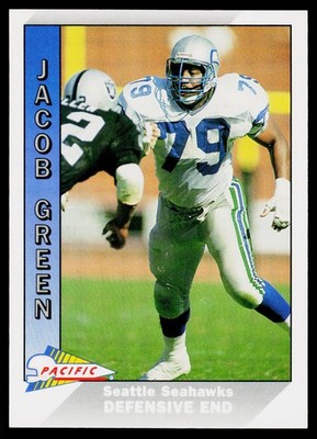 Jacob Green, 1991 Pacific, #478, Seattle Seahawks, | eBay