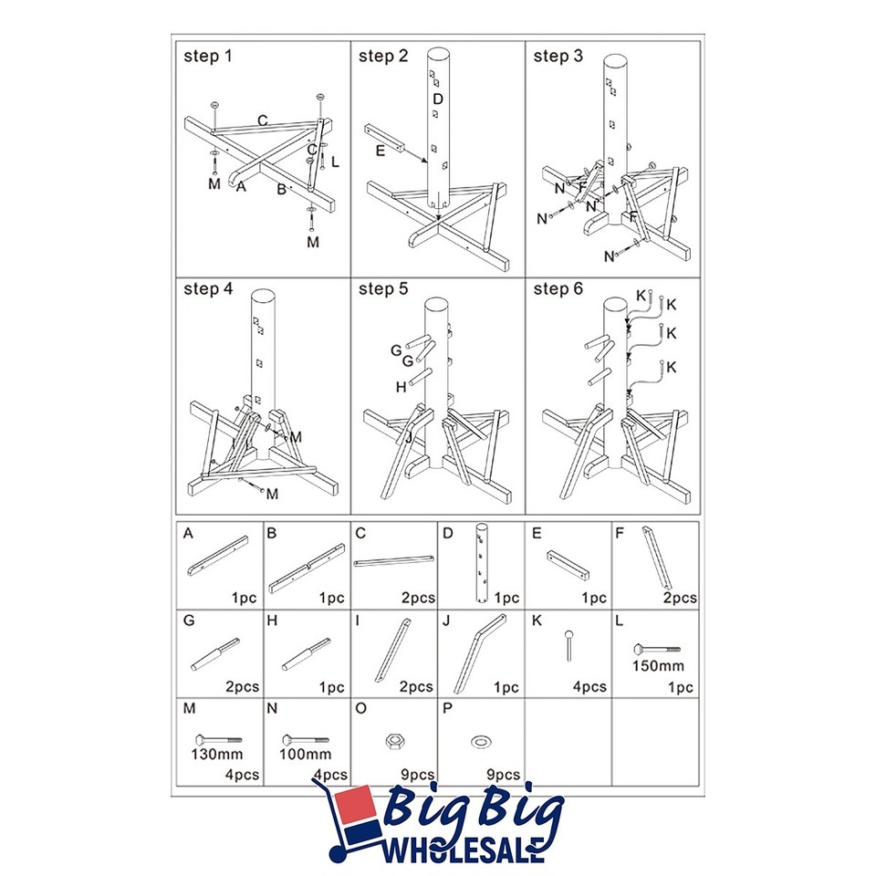 Wing Chun Wooden Dummy Training Target Martial Arts Kong Fu Fight ...