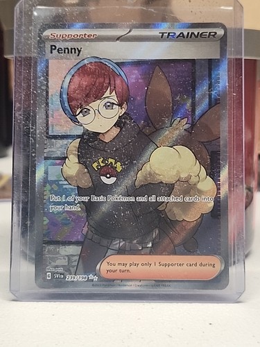 Penny 239/198 Holo Ultra Secret Rare Scarlet and Violet Pokemon Full ...