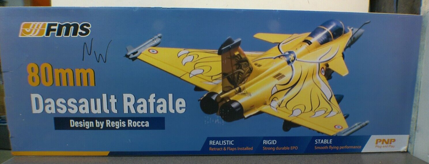 FMS Rafale 80mm EDF PNP FMM131P 605482763810 | eBay
