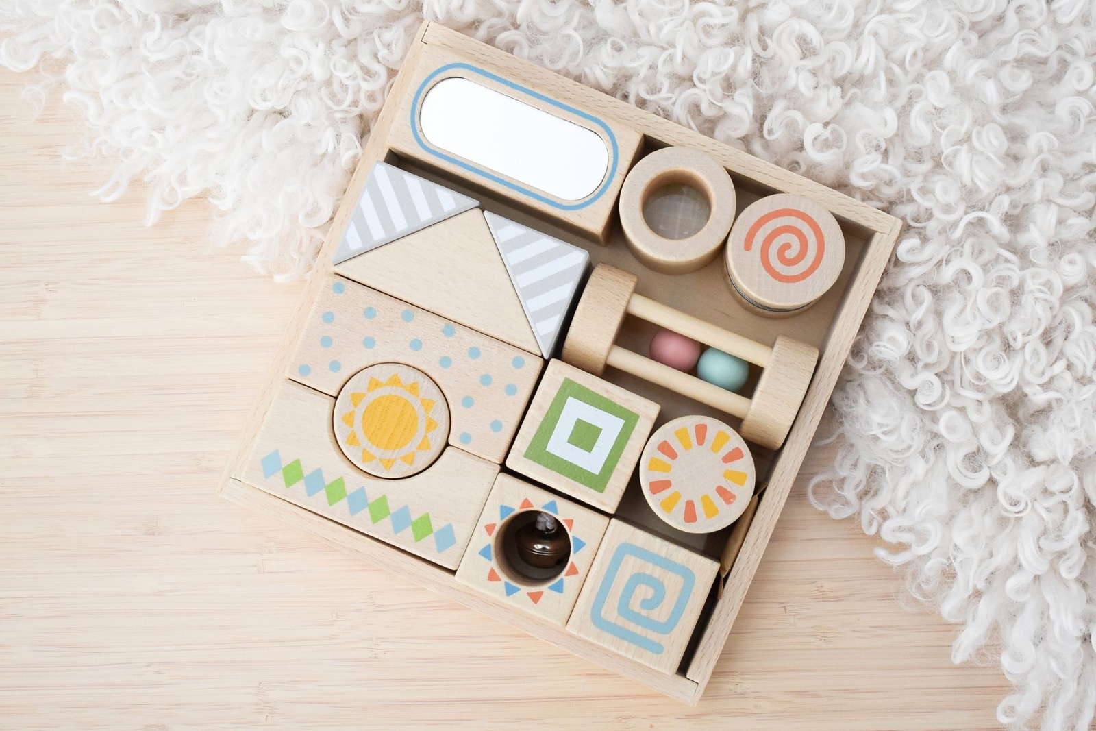 Kaper Kidz CALM & BREEZY Multifunction Blocks - Educational Wooden ...