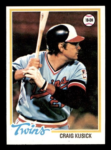 1978 Topps Baseball #137 Craig Kusick NM *d11 | eBay