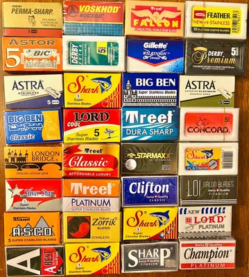 Double Edge Safety Razor DE Blade Sample Pack - Create Your Own Custom ...