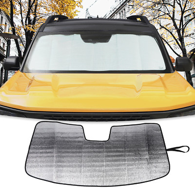 Front Windshield Sunshade UV Block Protector For Bronco Sport 2021 ...