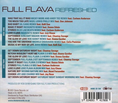 FULL FLAVA REFRESHED NEW CD 5034093417808| eBay