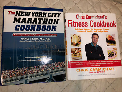 The New York City Marathon Cookbook & Fitness Cookbook ~ Lot of 2 | eBay