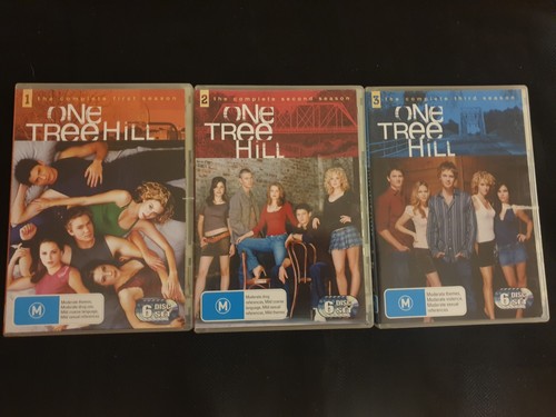 One Tree Hill ~ Complete Series of Seasons 1, 2, 3, DVDs Good Working ...