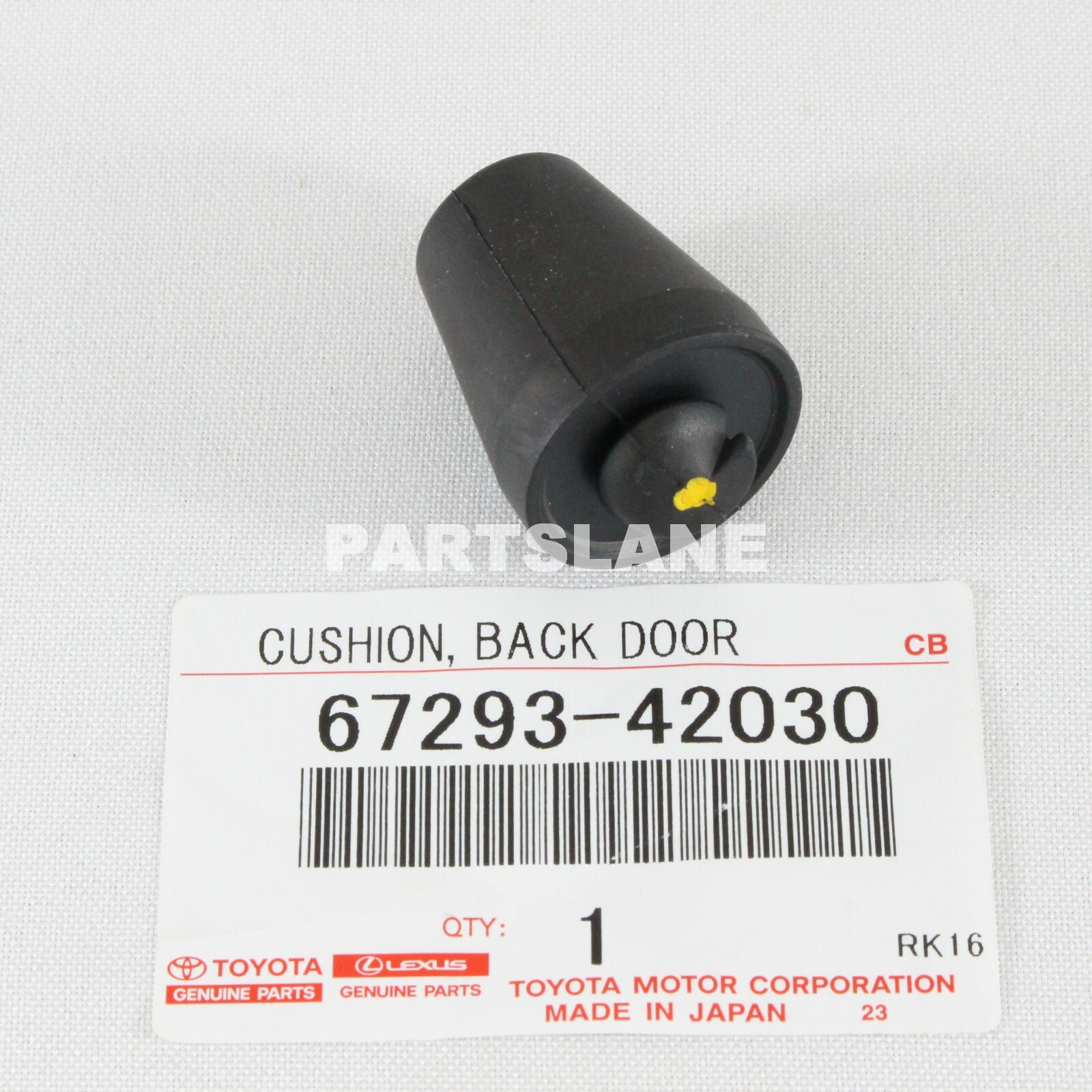 67293-42030 Toyota OEM Genuine CUSHION, BACK DOOR STOPPER | eBay