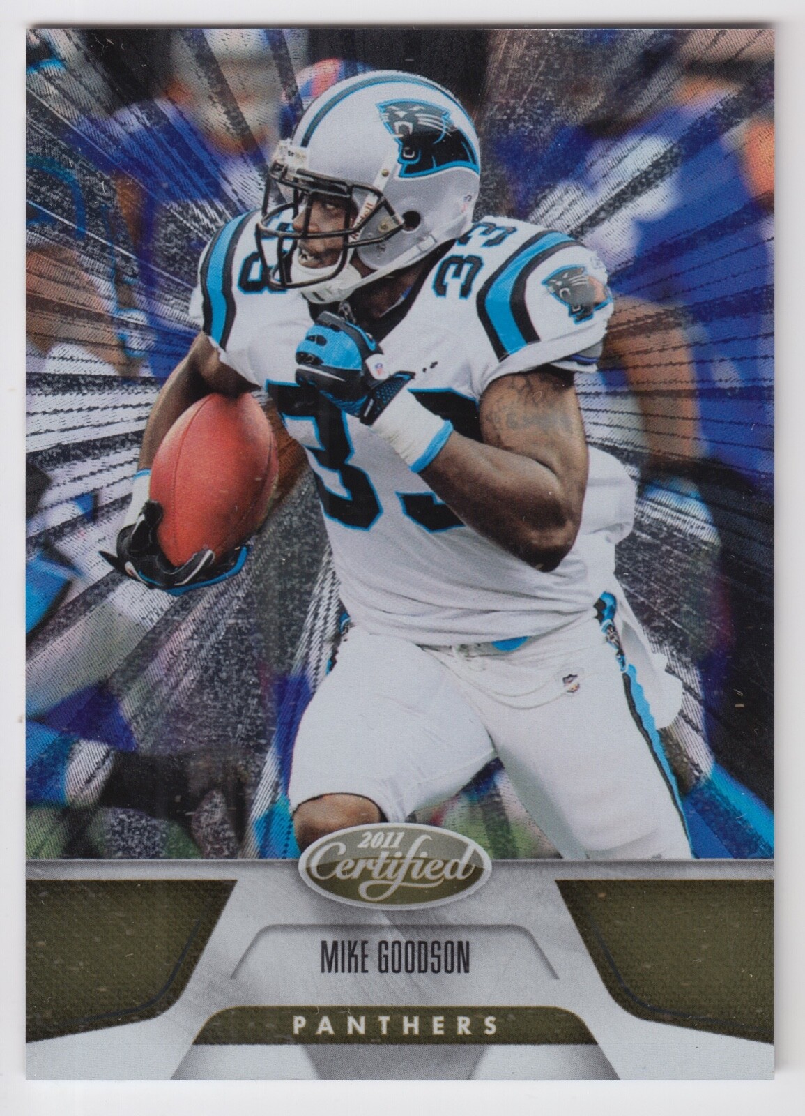 2011 Certified - #21 Mike Goodson for sale online | eBay