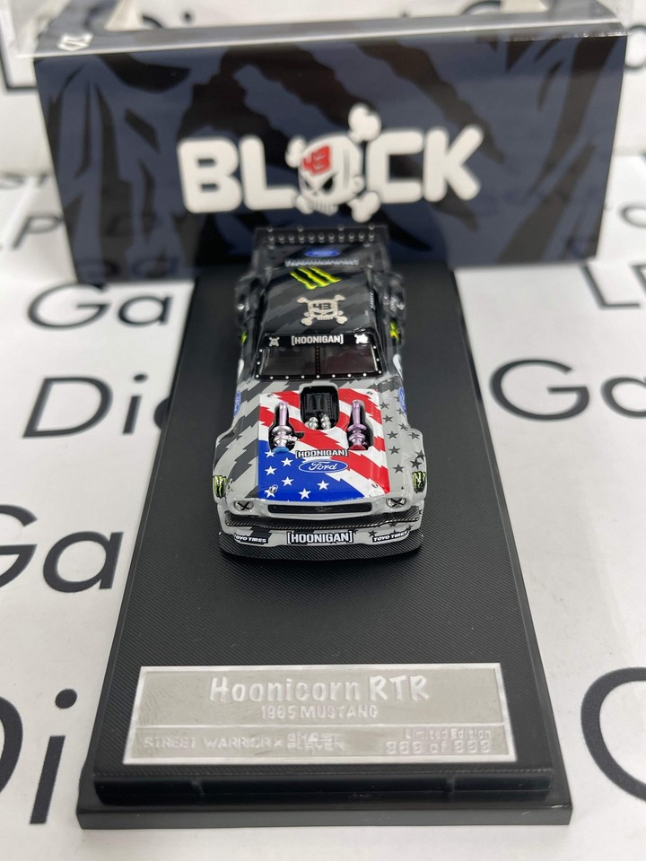 STREET WARRIOR 1965 Ford Mustang Hoonicorn RTR Ken Block 1:64 Diecast ...