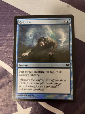 Griptide FOIL Dark Ascension NM Blue Common MAGIC THE GATHERING CARDS ...