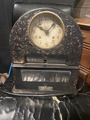 SIMPLEX TIME RECORDER TIME EQUIPMENT SEATTLE WASH PUNCH CLOCK WORKS | eBay