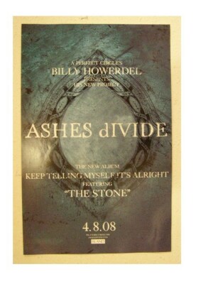 Ashes Divide Poster Promo A Perfect Circle Tool | eBay