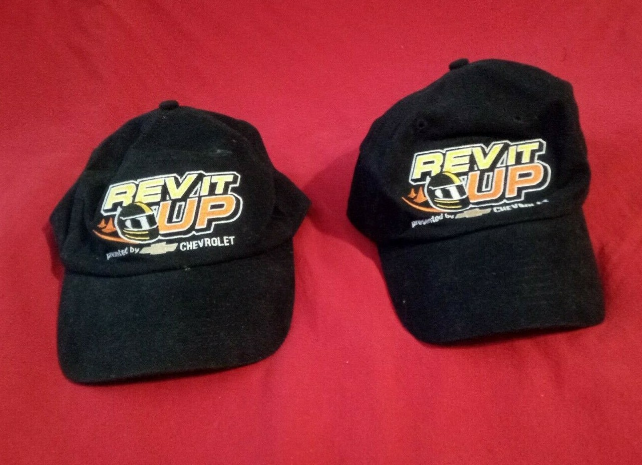 2 Revit Rev It Up Racing Chevrolet Baseball Cap Hat A… - Gem