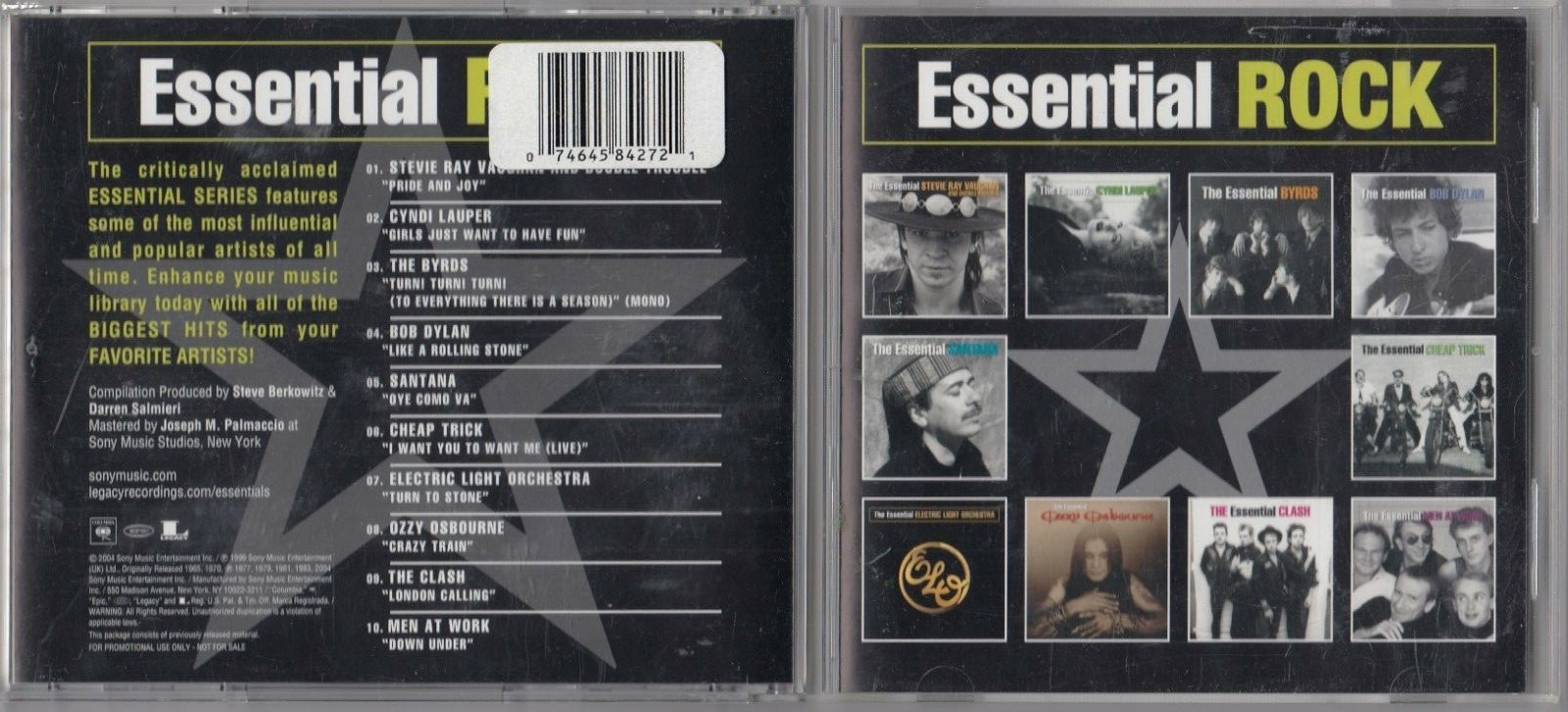 Essential Rock - The Essential Rock Sampler CD 2004 VARIOUS BYRDS/DYLAN ...