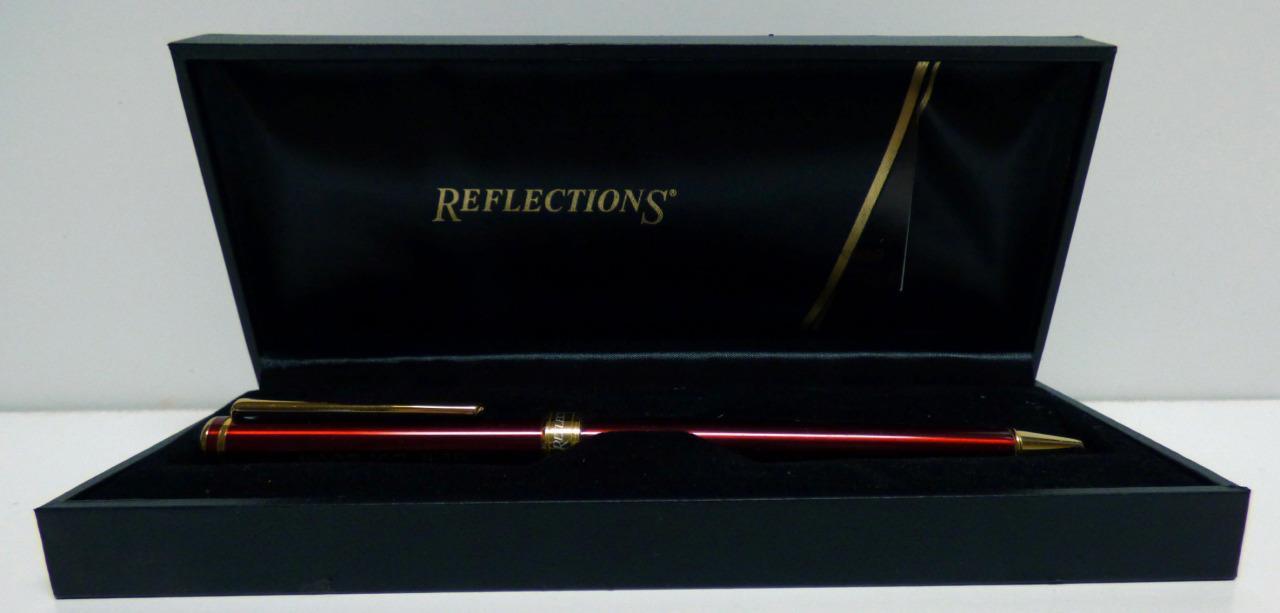 REFLECTIONS WRITING INSTRUMENT BALLPOINT PEN IN BOX W/OPERATING ...